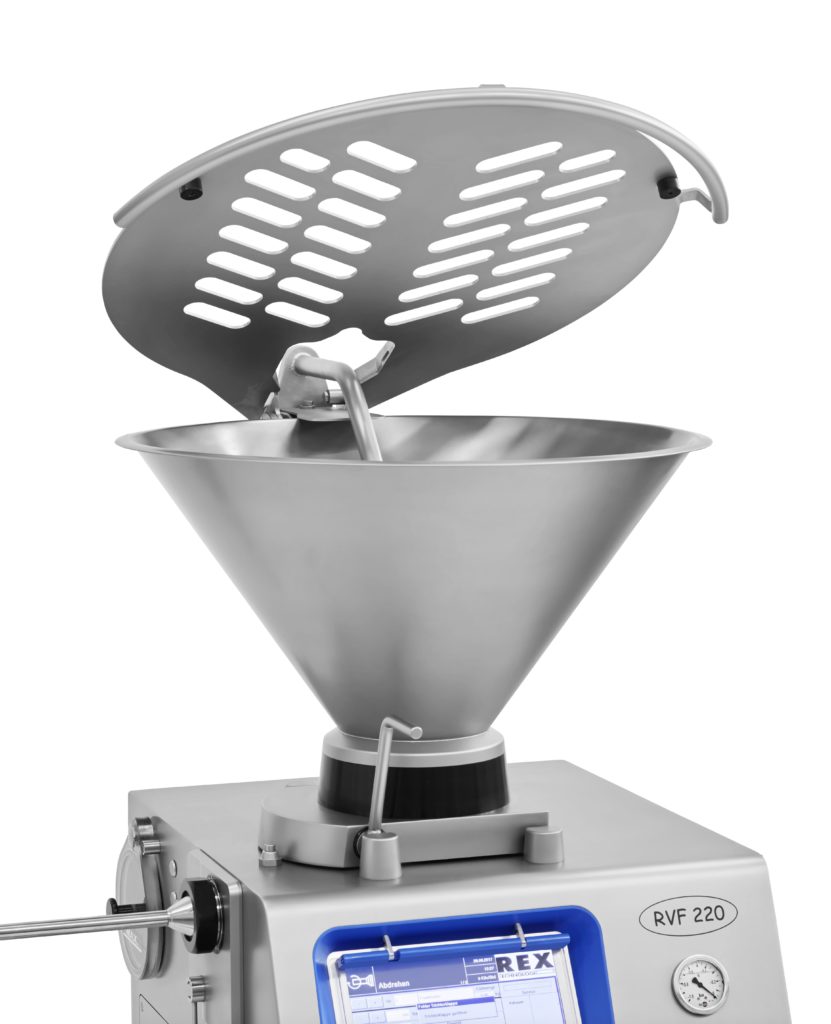 RVF 220_Trichter 50L Deckel offen | Teuteburger